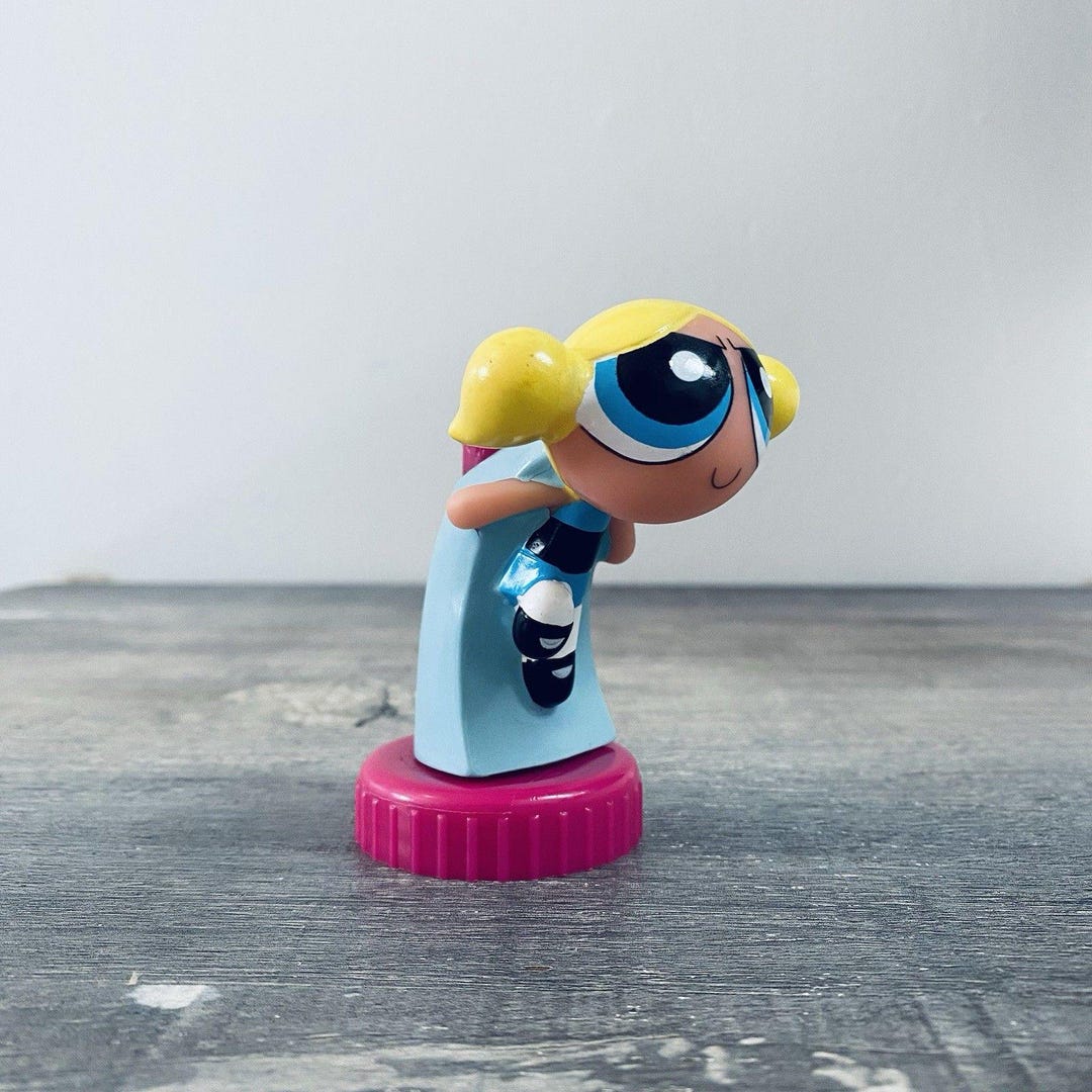 Vintage Power Puff Girls Belly Washer Bubbles Lid Only 4 - Etsy