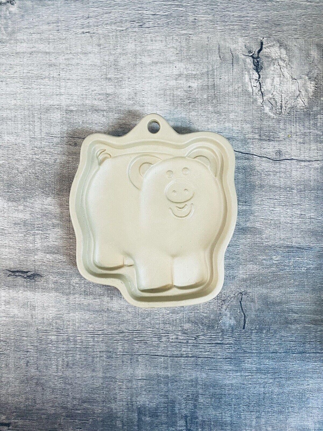 1998 Vintage ACME International Pottery Pig Cookie Mold - Etsy