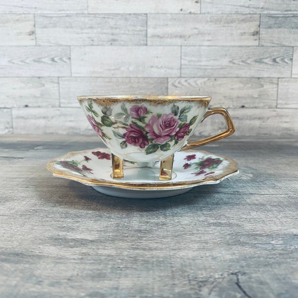 Footed Tea Cup - Etsy