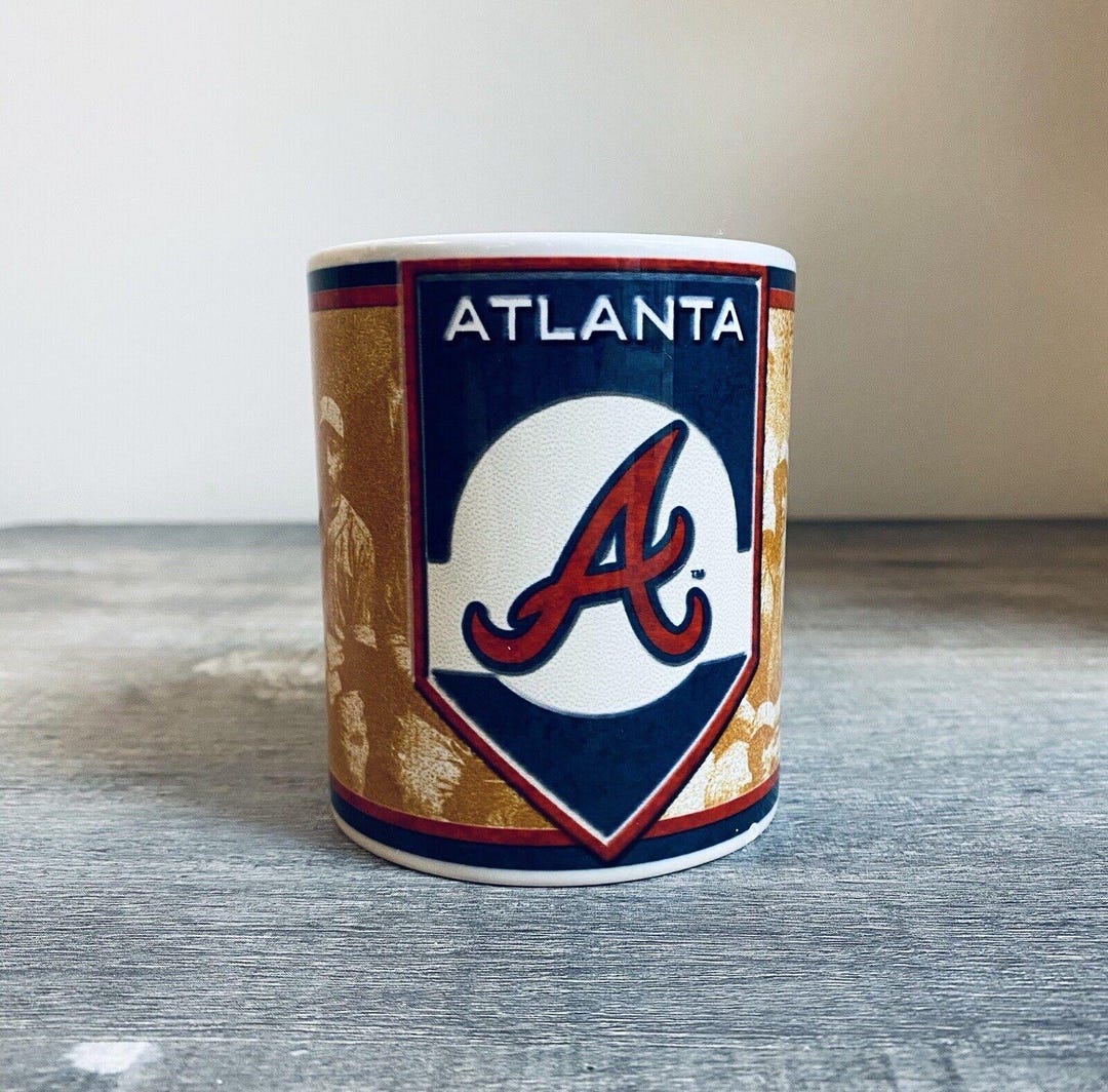 10 Oz. Vintage Atlanta Braves Baseball MLB Mug - Etsy