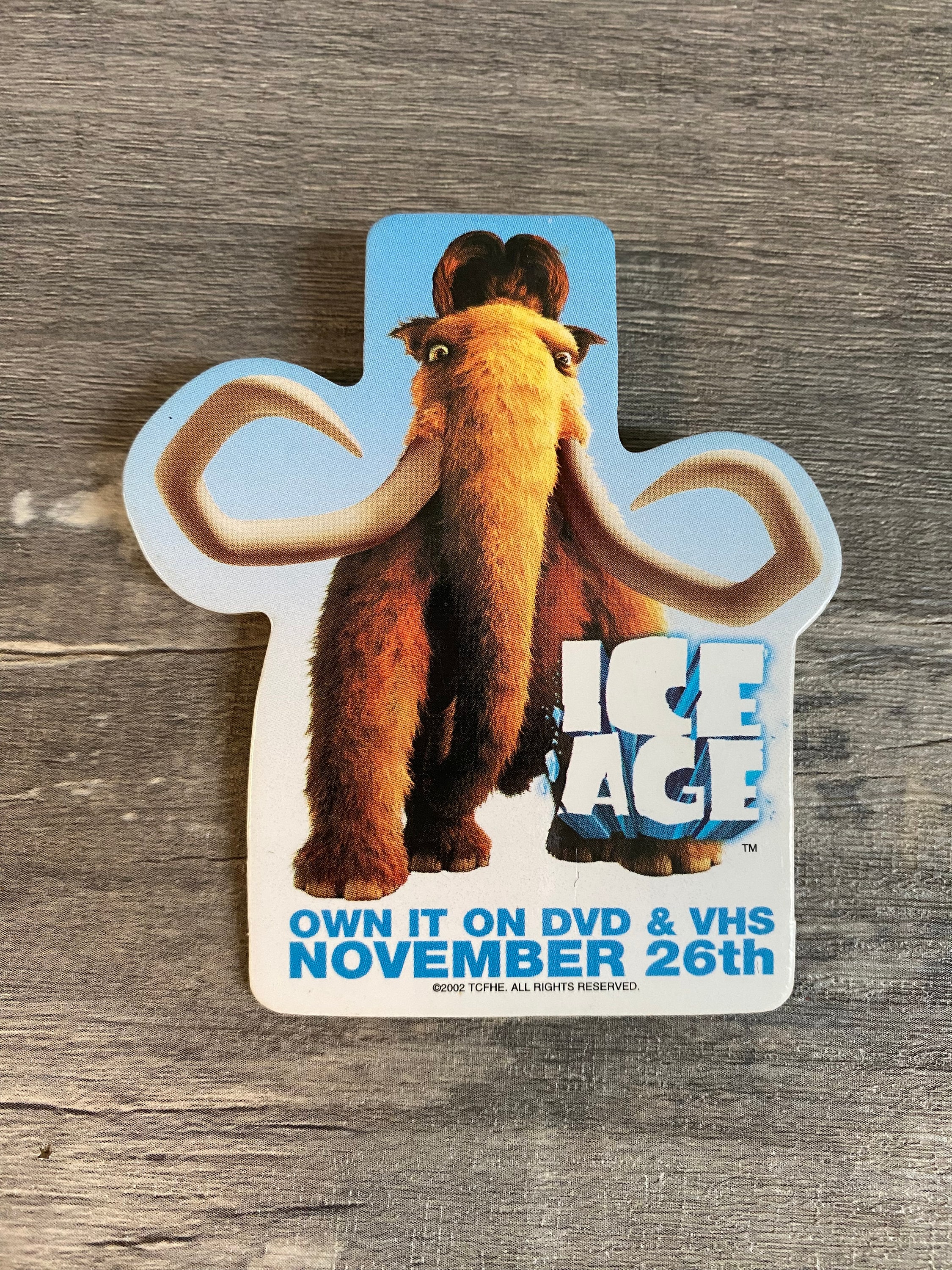 Ice Age Vhs 2002