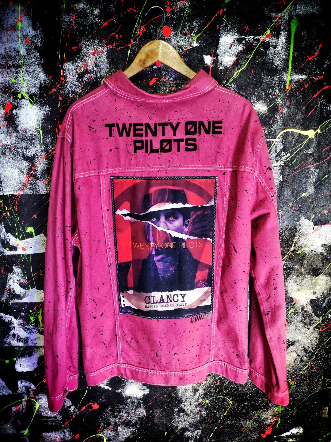 Jean Jacket Twenty One Pilots Clancy Chaqueta Jean Campera Jean TOP ...