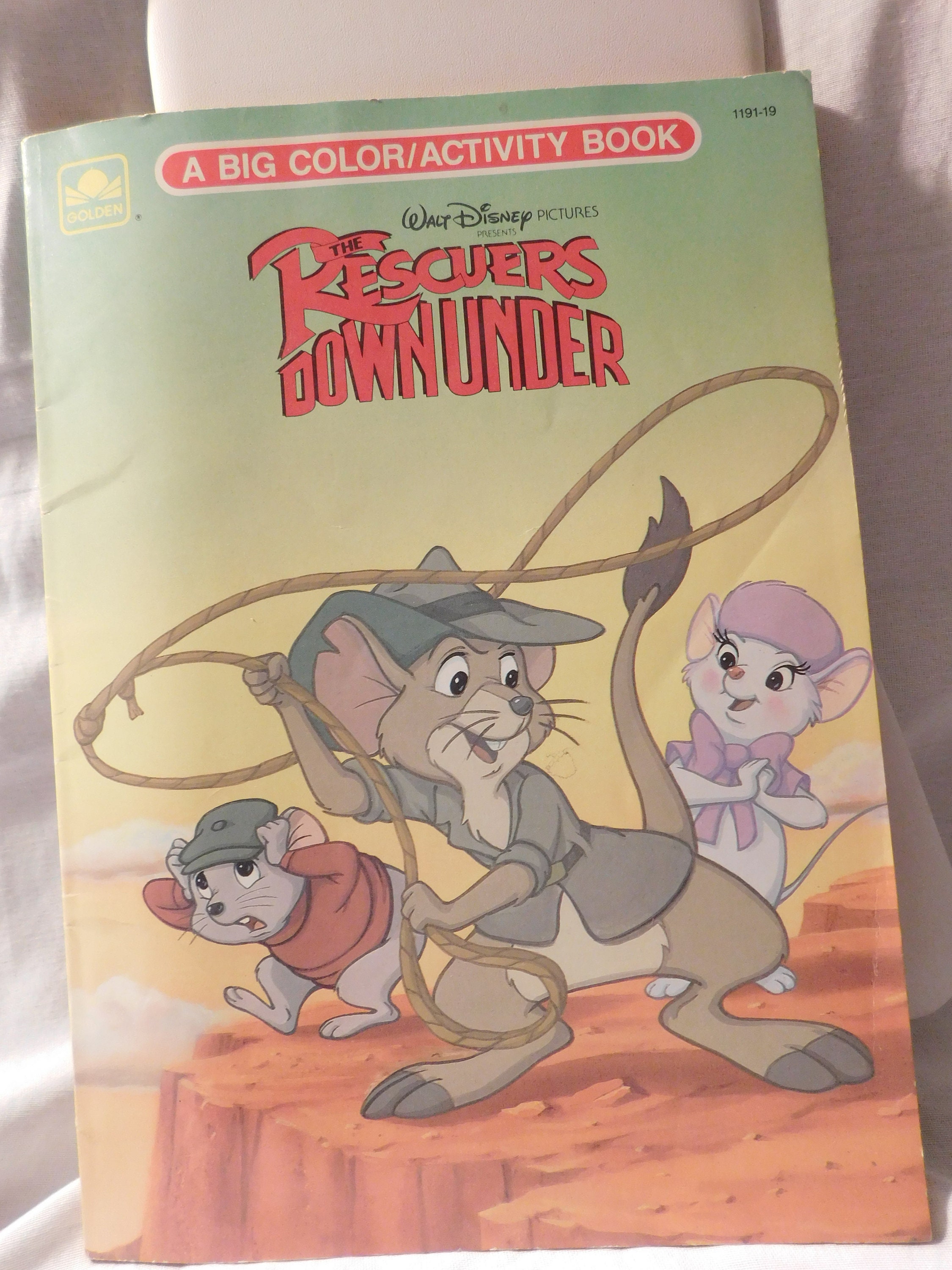 The Rescuers Down Under Coloring Pages