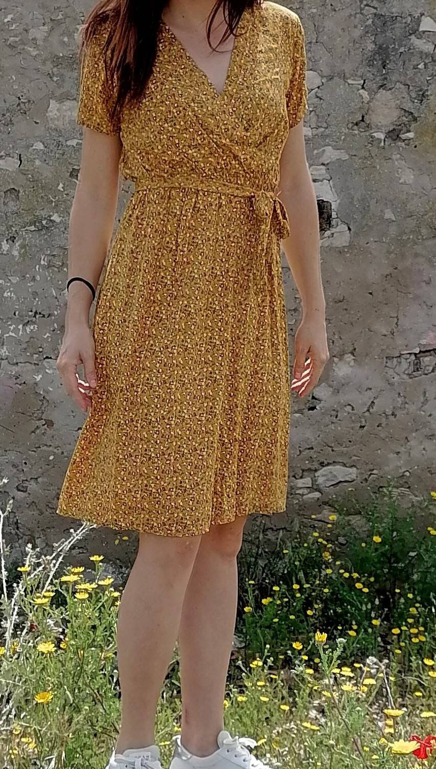 Vintage cotton liberty floral dress | Etsy