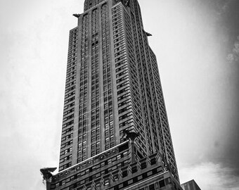 PRINT - Chrysler Building in Winter (NYC, New York City) - Etsy