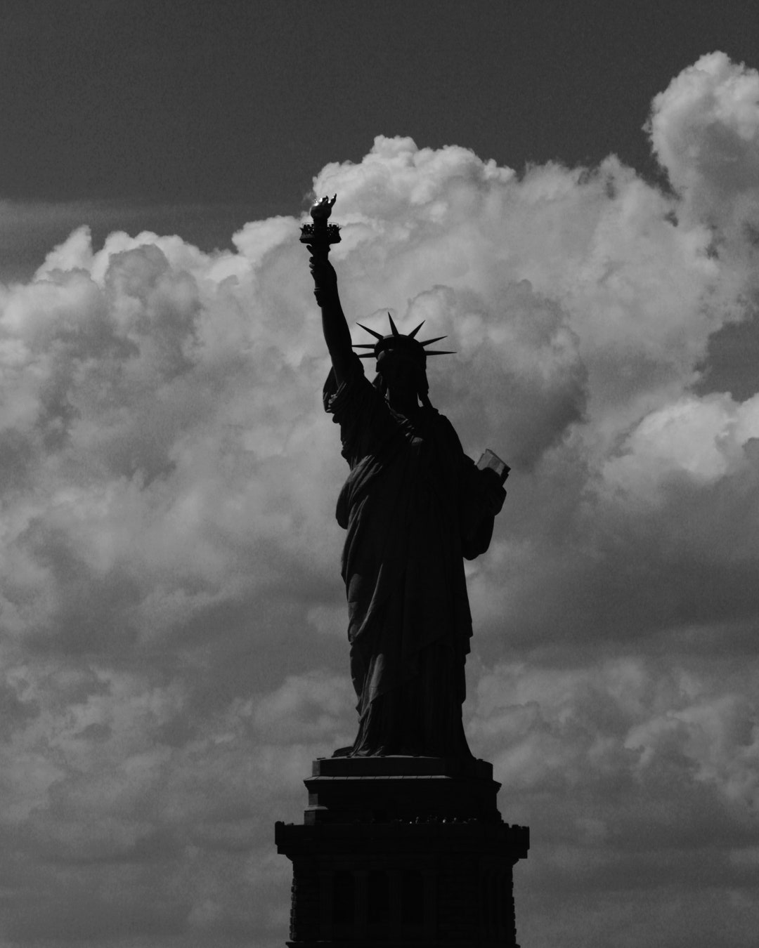 A Shadow of Lady Liberty - Etsy