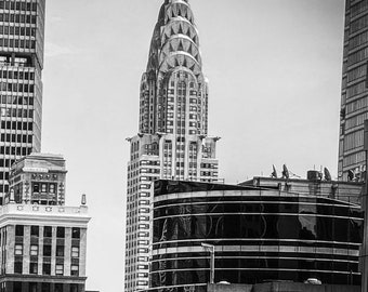 PRINT - Chrysler Building in Winter (NYC, New York City) - Etsy