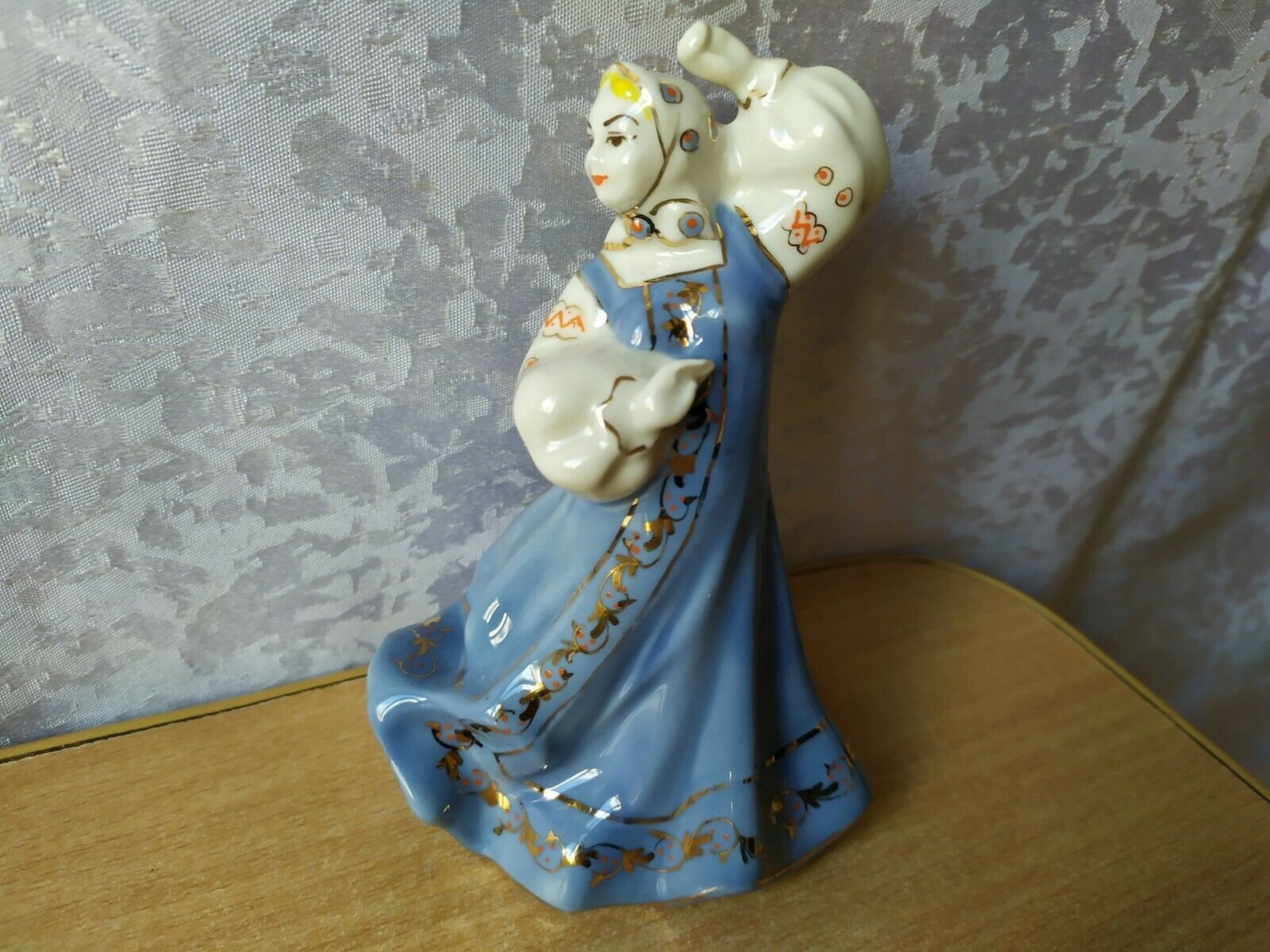 Vintage USSR Soviet Porcelain Figurines Statuette Dancer - Etsy