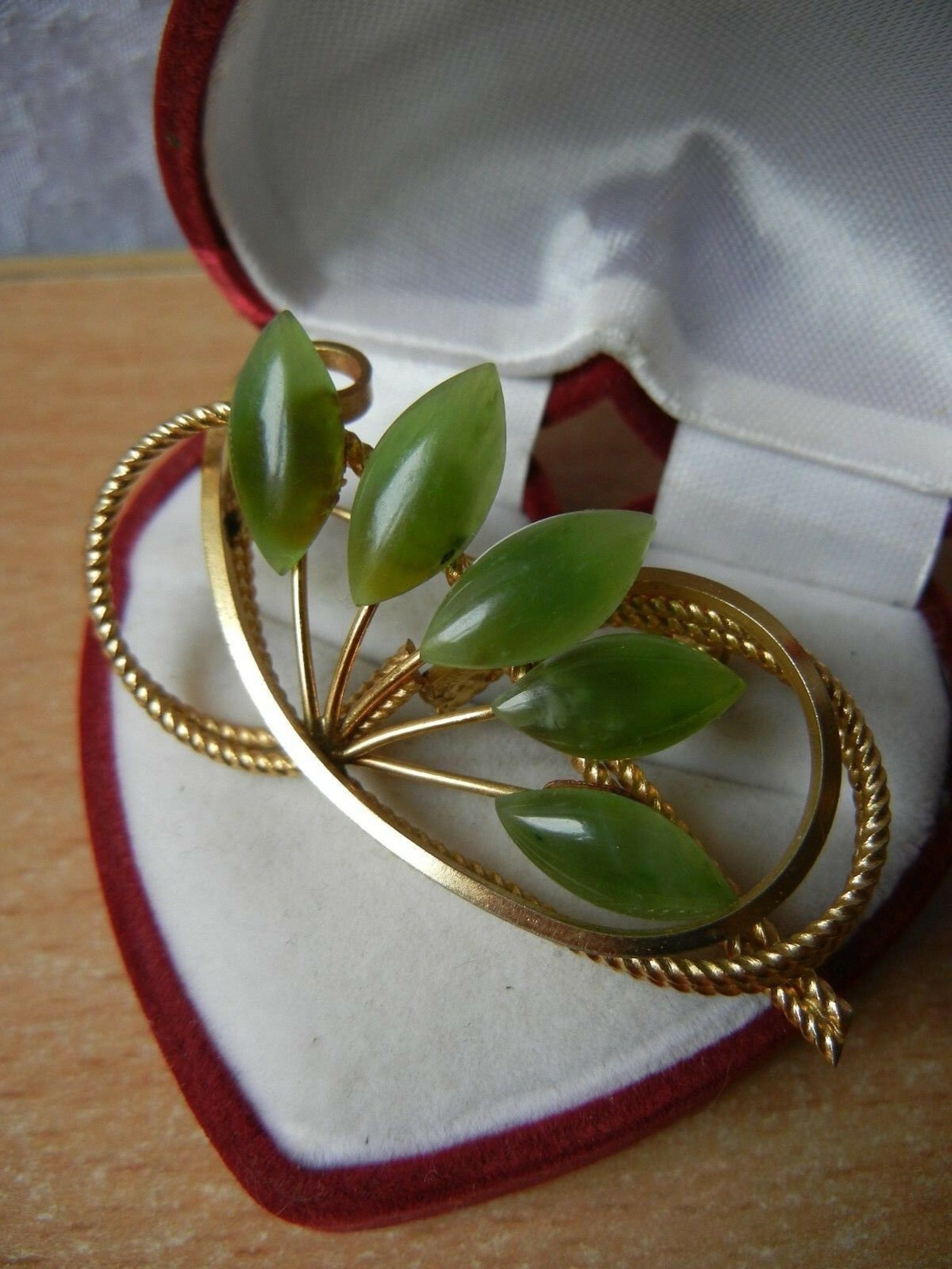 BROOCHES DE broches VINTAGE siècle dernier Pierres vertes | Etsy