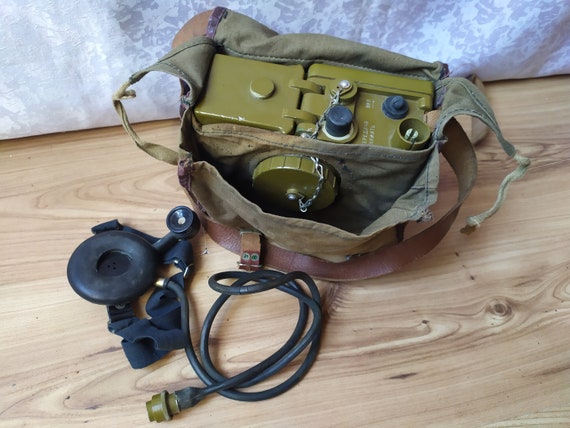 Vintage Soviet Russian USSR Military Radio R-126 Field Radio | Etsy