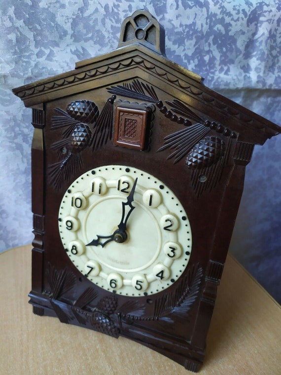 Vintage Soviet Russian USSR Clock Cuckoo Wall Majak | Etsy