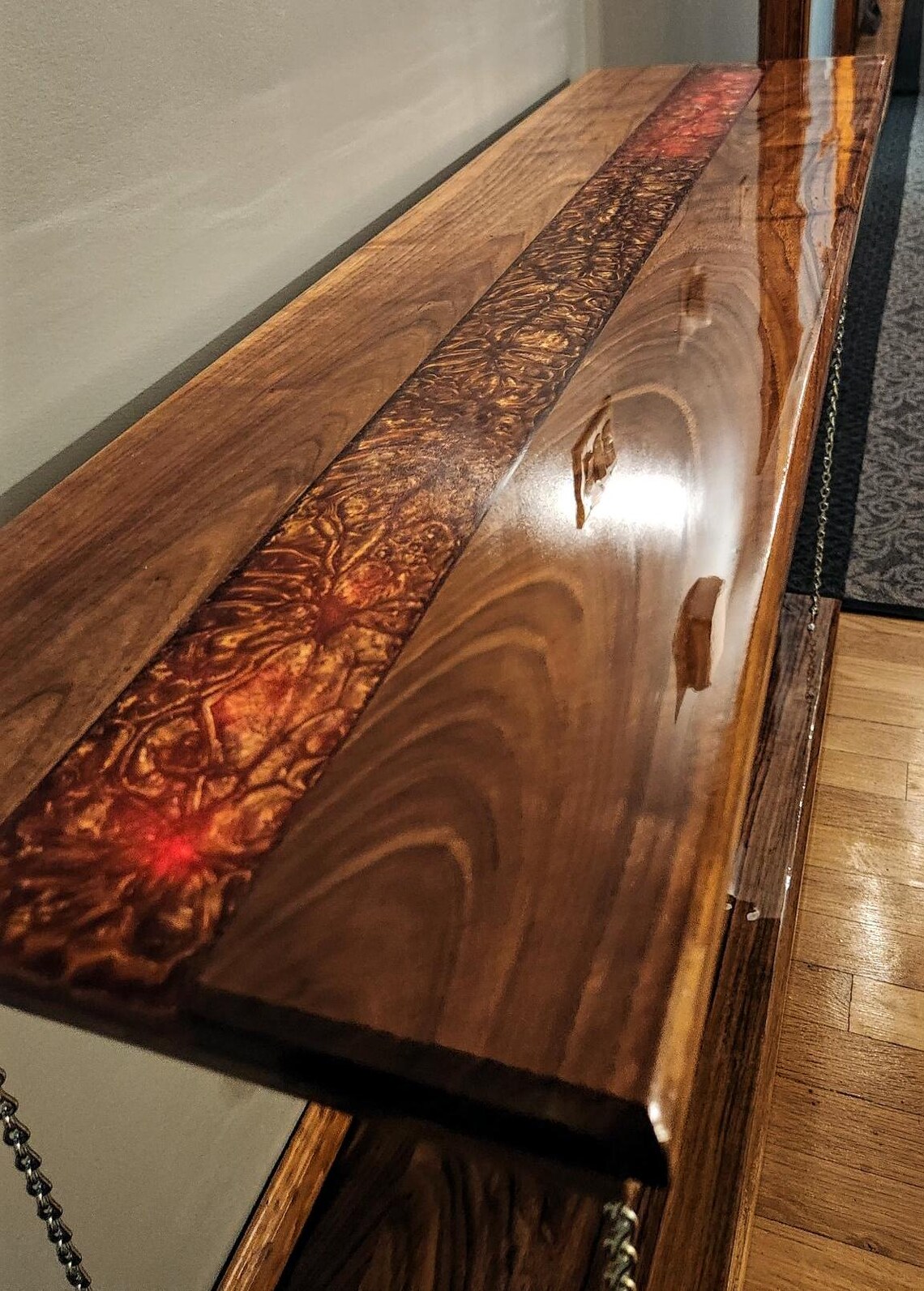 DIY LED Floating Table Woodworking Build Plans (PDF Download) - Etsy