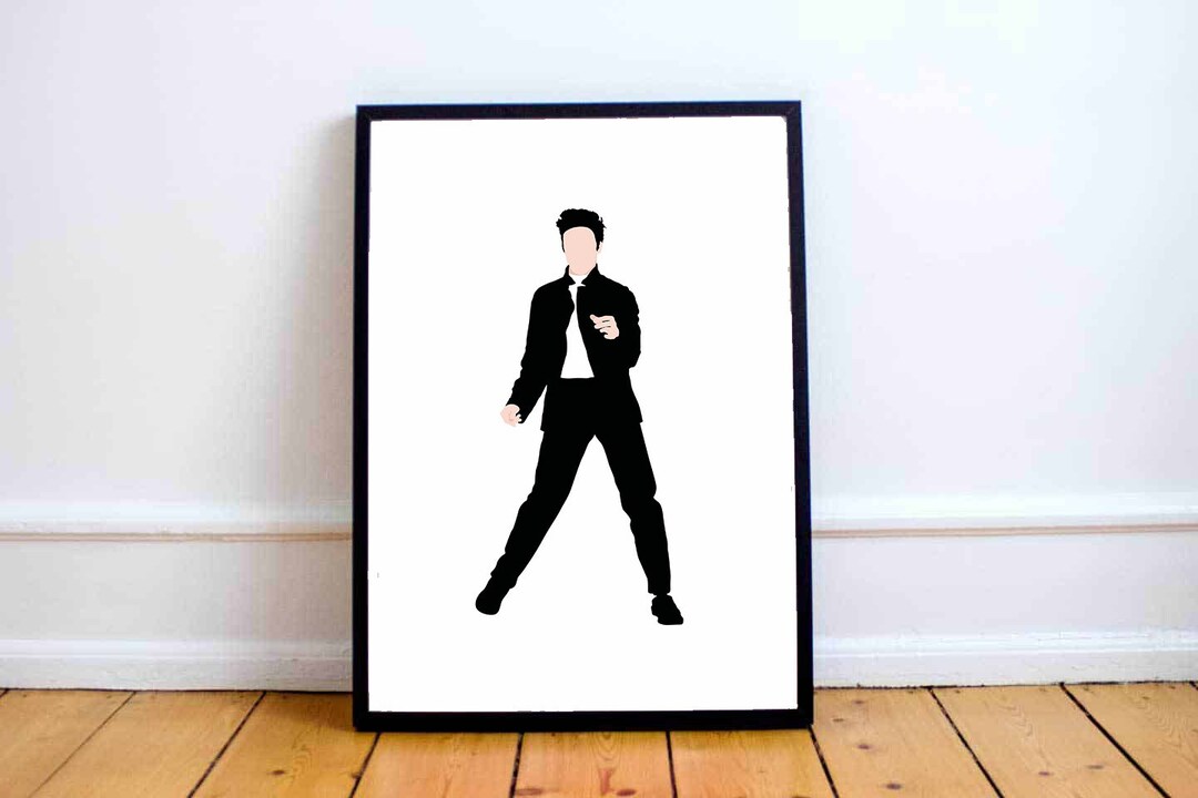 Elvis Presley Frame Print. Printable Download. 4 Different Size ...