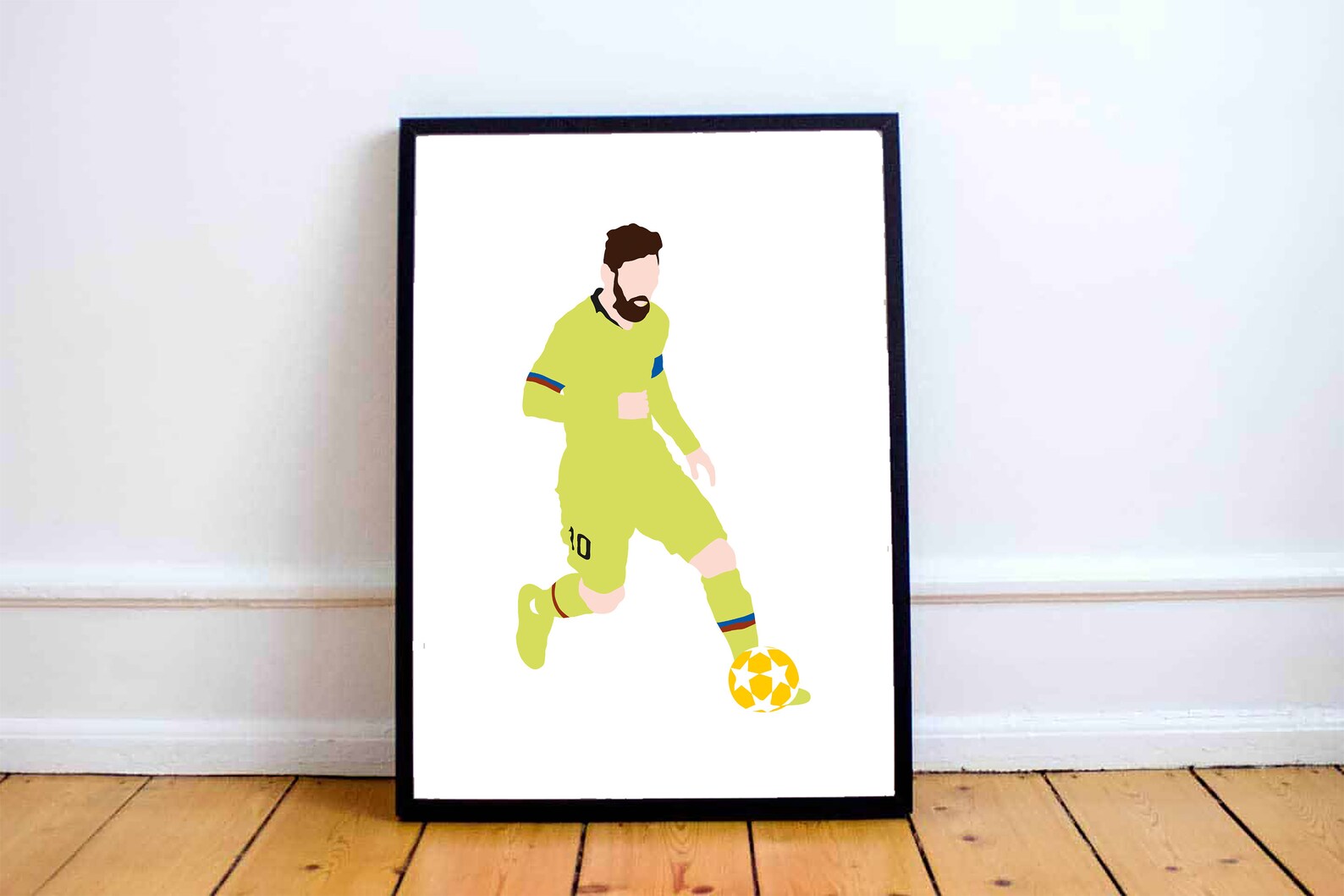 Lionel Messi Minimalist Print. 4 Different Sizes. Printable - Etsy