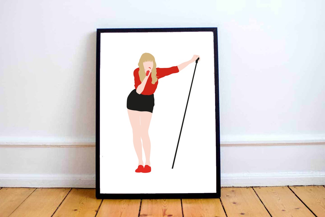 Taylor Swift Minimalist Print. 4 Different sizes. Printable | Etsy