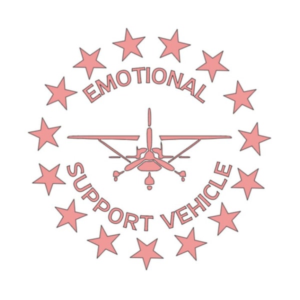 Emotional Support Vehicle - Etsy