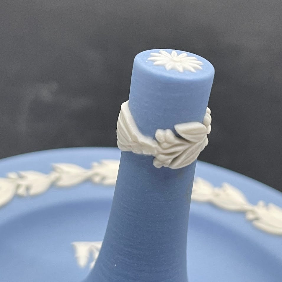 Vintage Wedgwood Pale Blue Jasperware Ring Holder Tree Jewelry - Etsy