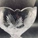Antique Cambridge Crystal Glass Inverted Strawberry Footed Vase ...