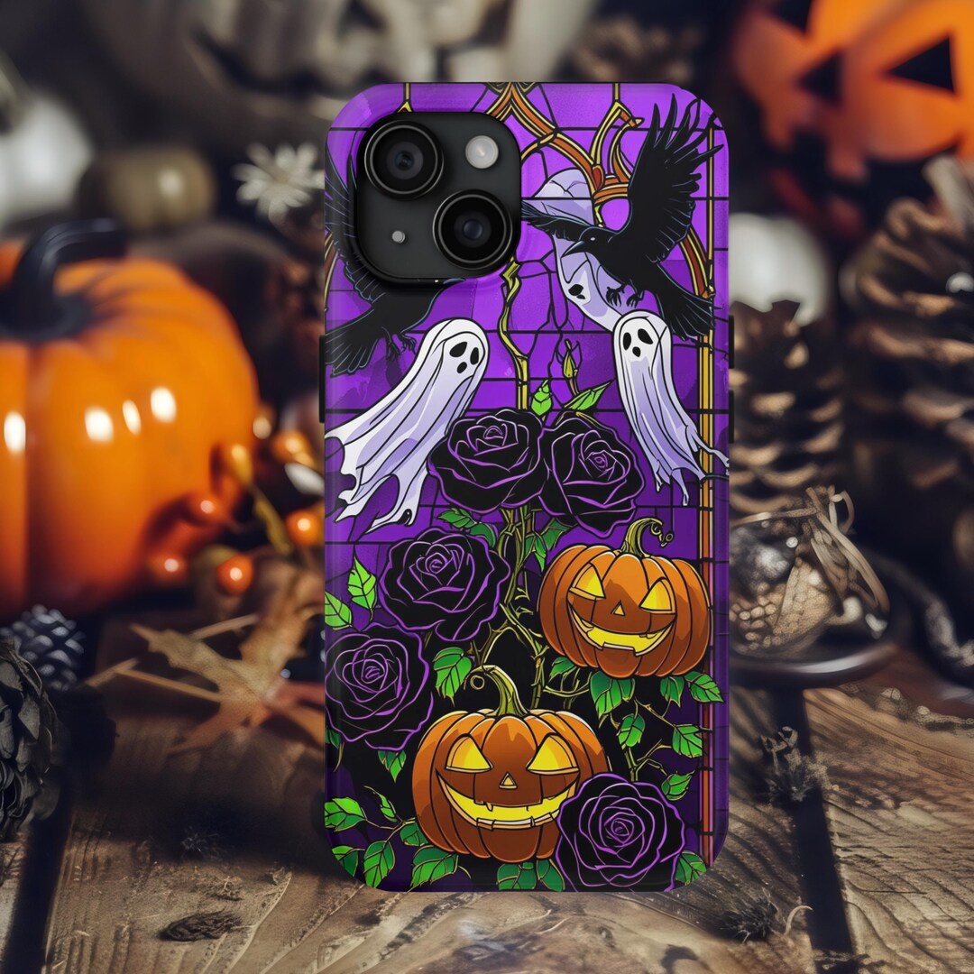Goth Ghost Tough Case for Iphone, Halloween Spooky Phone Cover, Scary ...