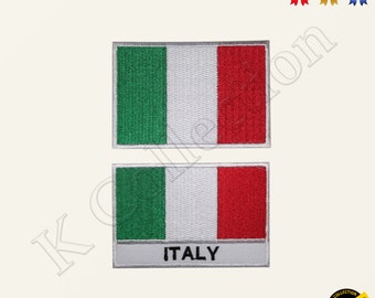 Tiny Italian Flag Patch Custom Made F24 - Etsy