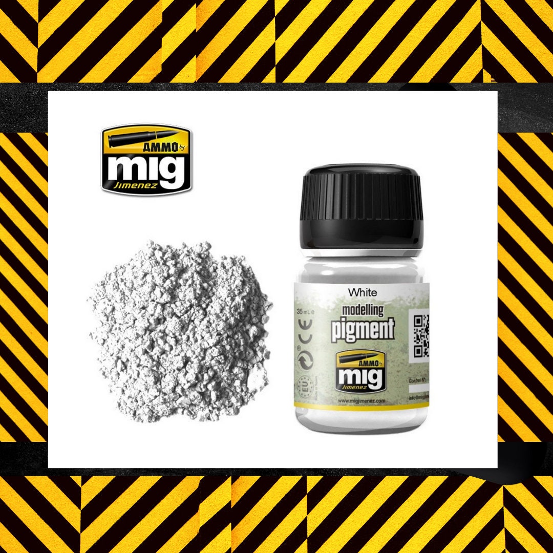 PIGMENT WHITE Superfine Pigment for Modelling. 35ml AMIG3016 - Etsy