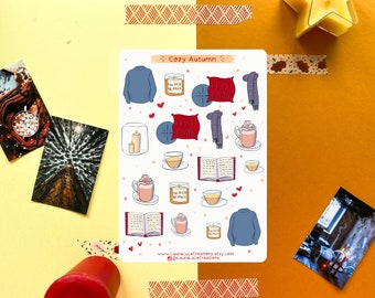 Fall Harvest Planner Stickers Fall Truck Planner Stickers - Etsy