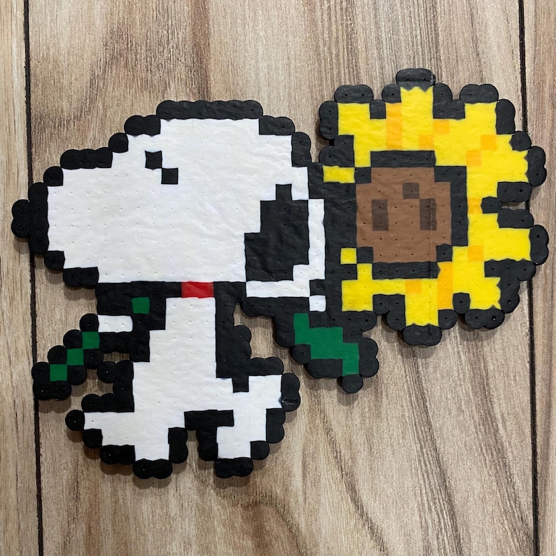 PEANUTS SNOOPY Perler Beads - Etsy