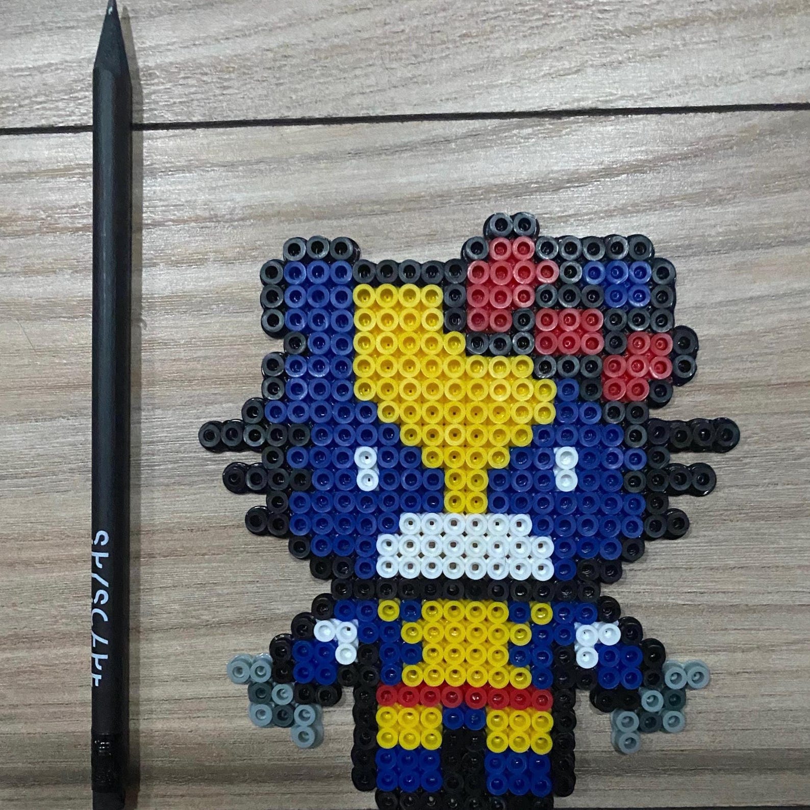 Wolverine Hello Kitty Perler Bead Figure - Etsy