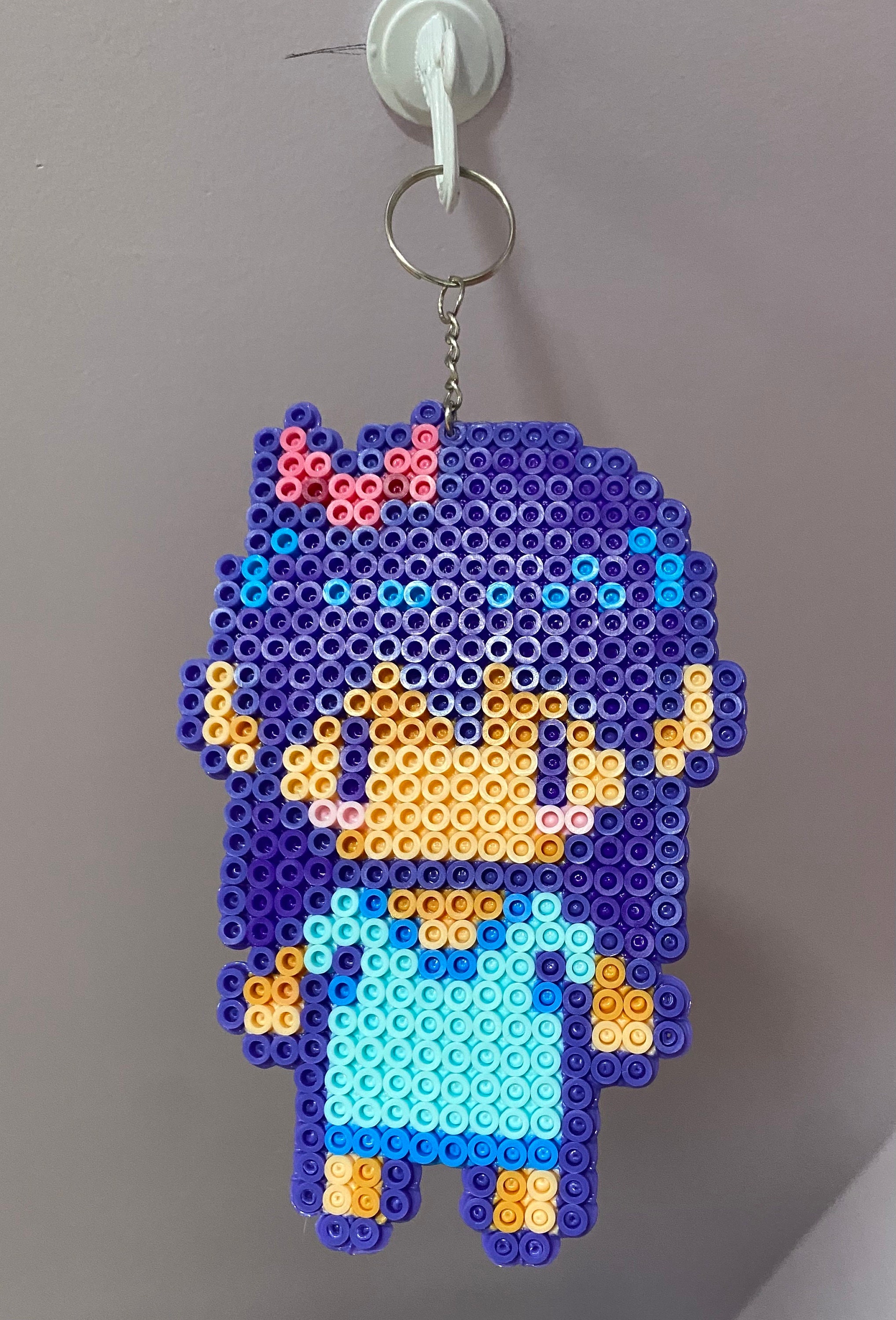 AUBREY OMORI Headspace Perler Beads Keychain - Etsy