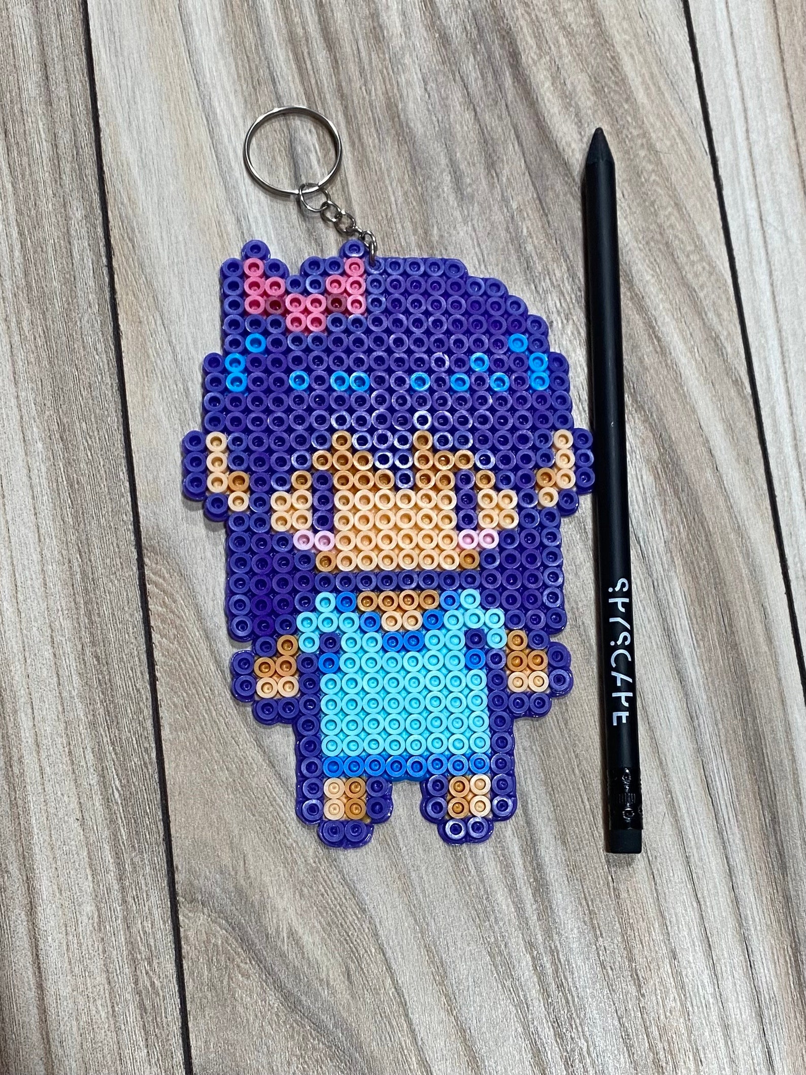 AUBREY OMORI Headspace Perler Beads Keychain - Etsy