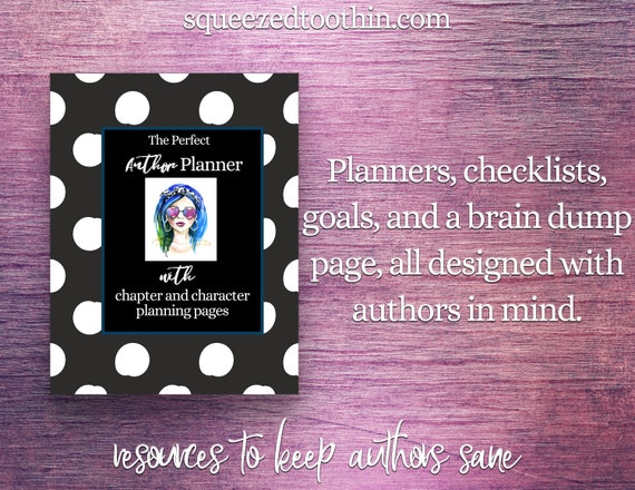 Author Planner Printables With Social Media Planner and | Etsy