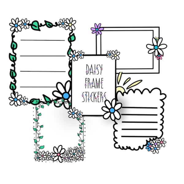 Frame Stickers - Etsy