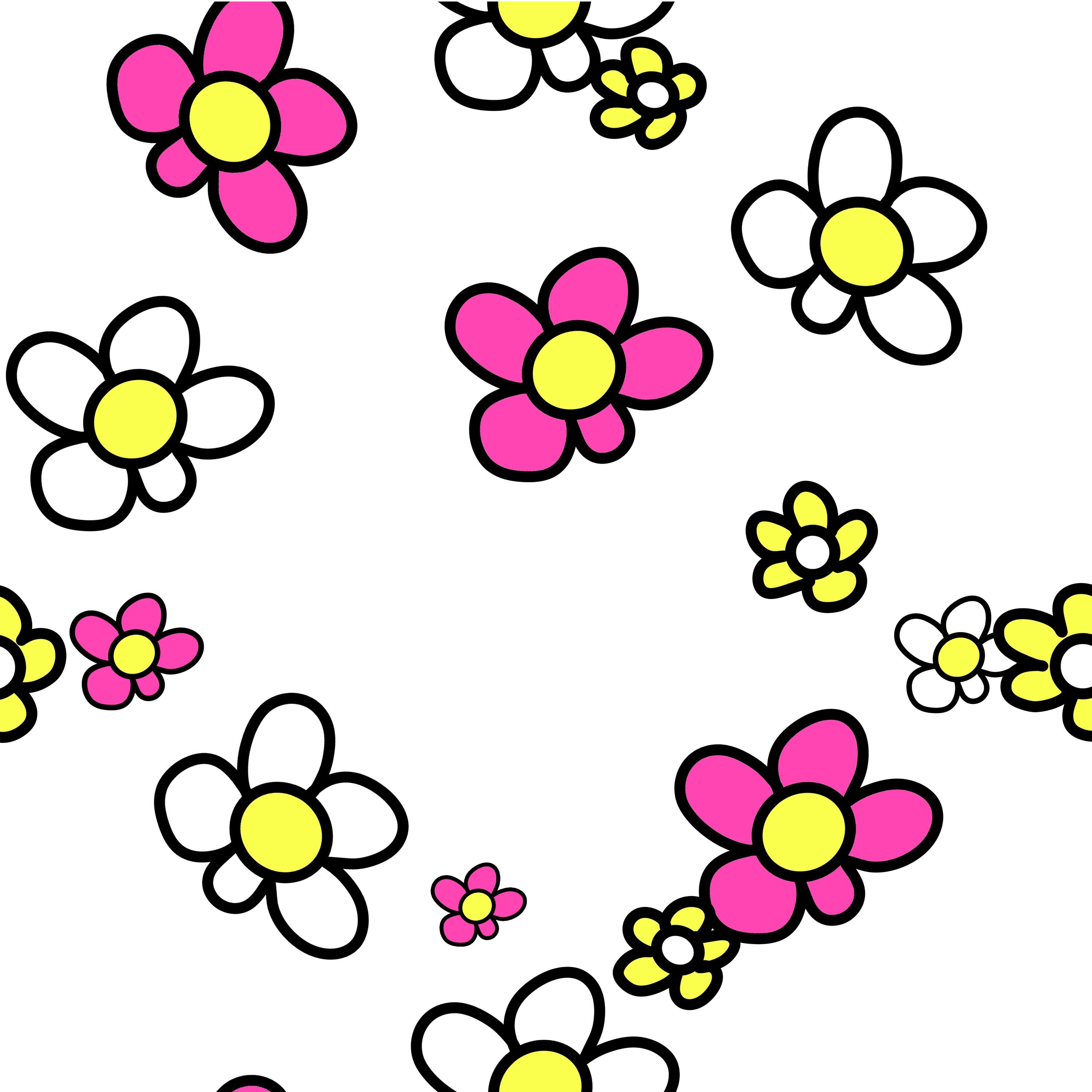 Flowers Digital Paper Seamless Digital Paper Spring Art - Etsy