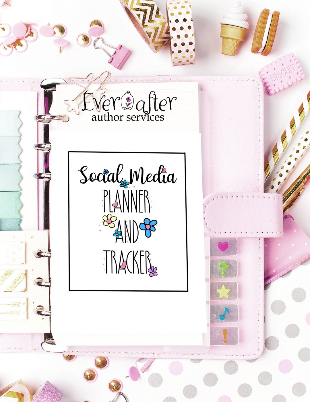 Social Media Planner and Tracker Printables, Project Planner, Bullet ...
