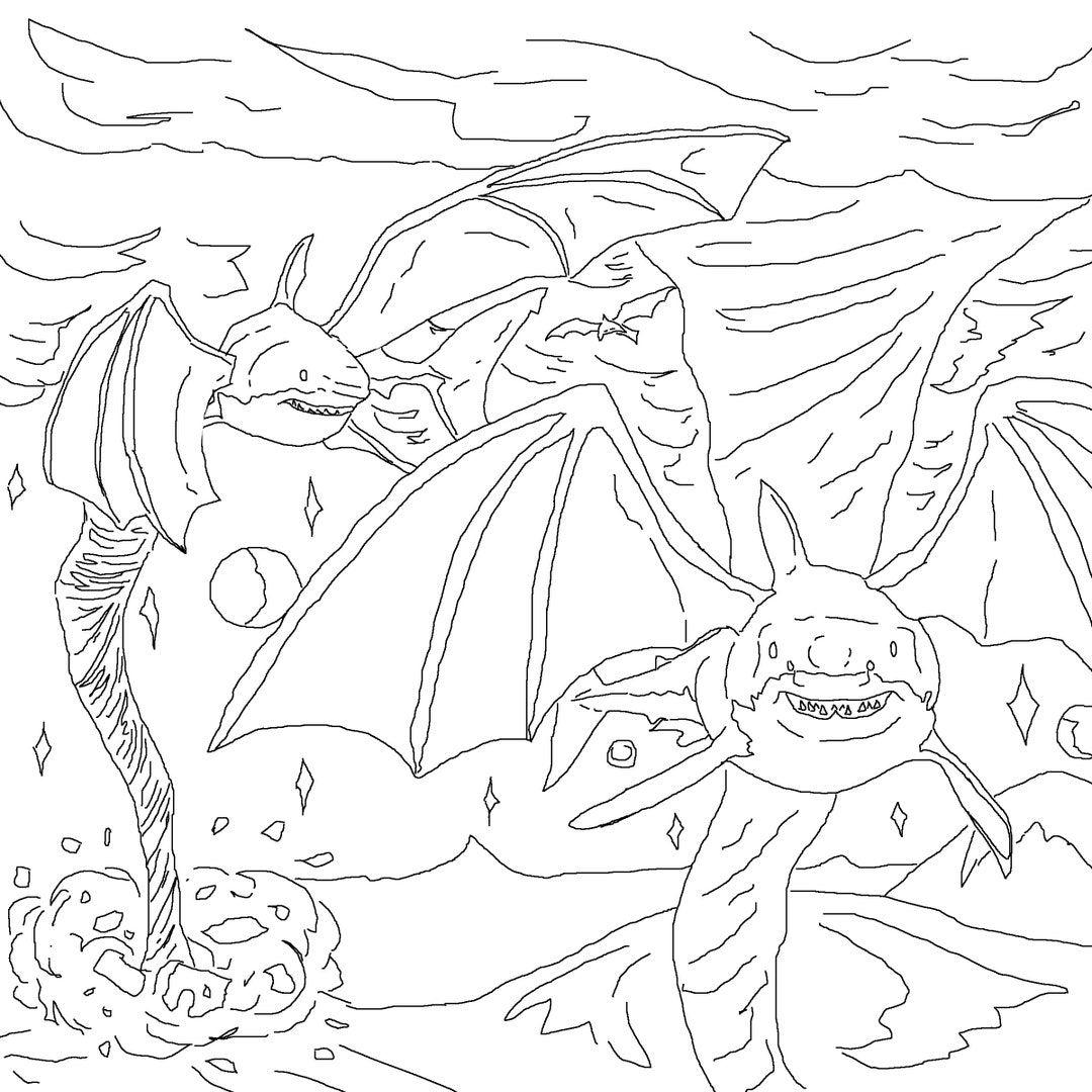 Airsharks Coloring Page - Etsy