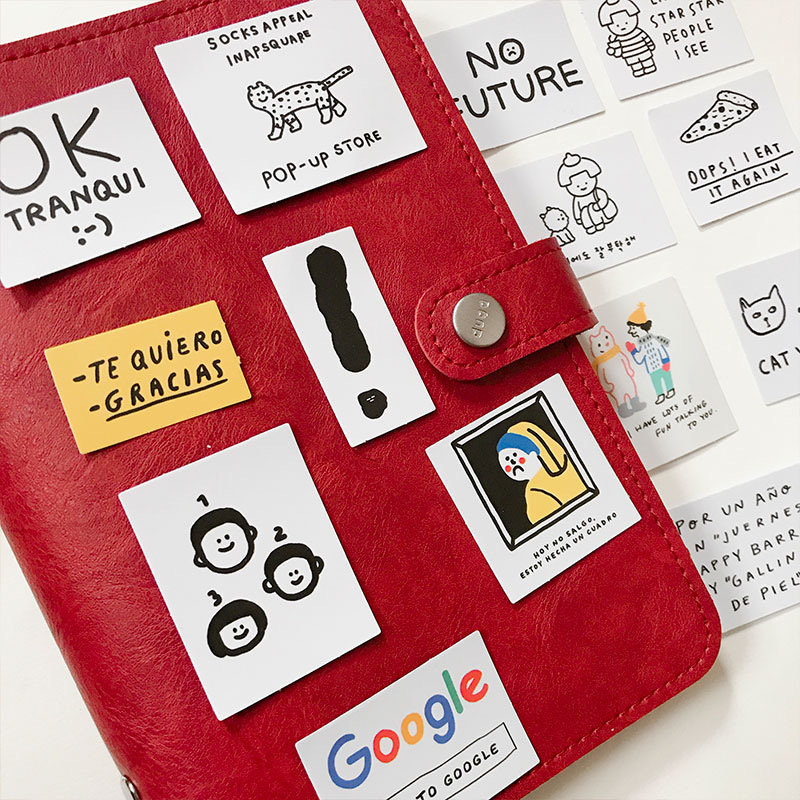 12/pcs Cute Kids Drawing Wording Journal Stickers Die Cut - Etsy