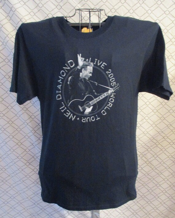 Neil Diamond-Live World Tour 2005-Size Large - Gem