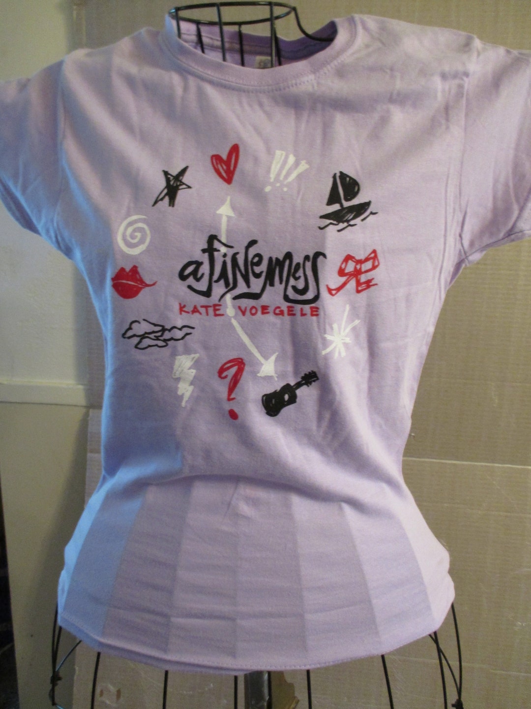 Kate Voegele-a Fine Mess (purple)-women's Size Small - Etsy