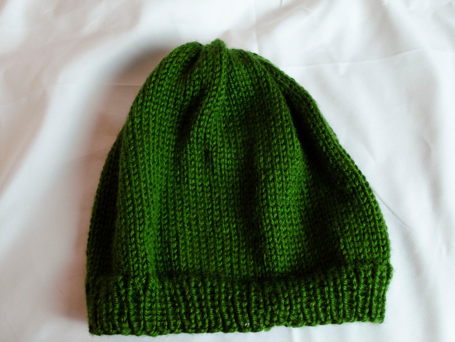 Forest Green Knitted Hat - Etsy
