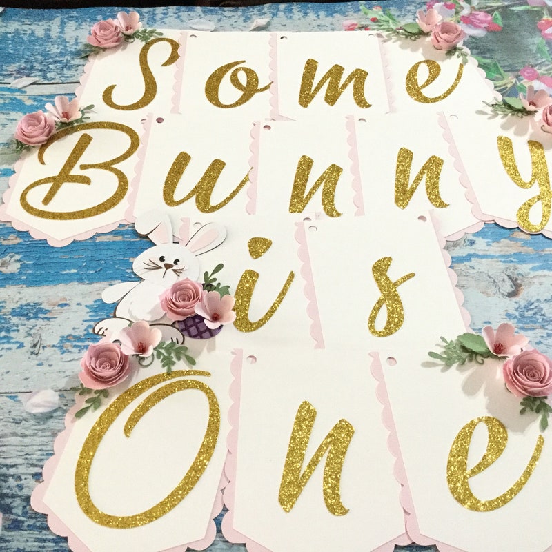 Bunny 1st Birthday - Etsy