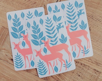 Deer Playing Cards - Etsy