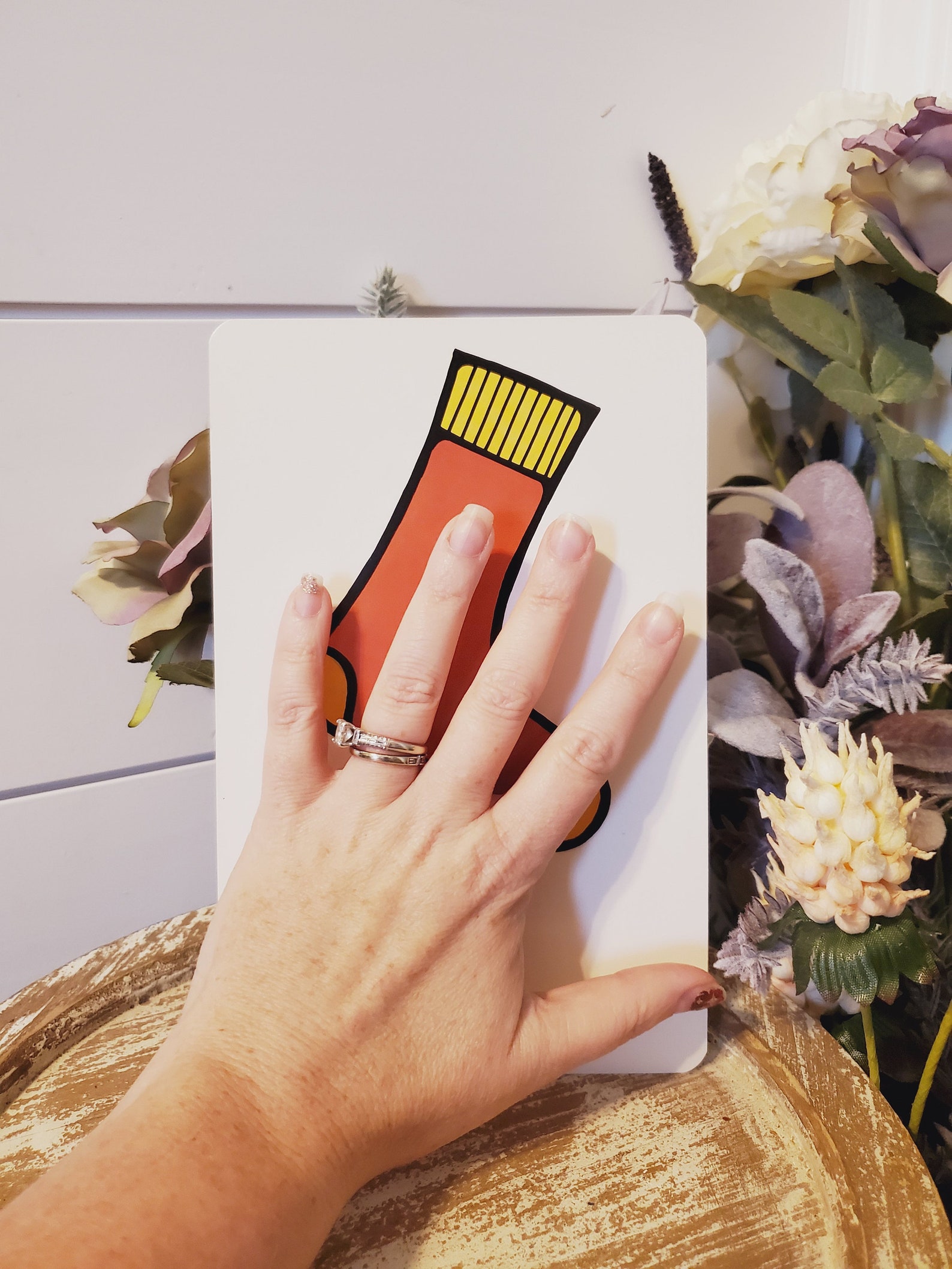 Vintage Sock Flash Card, Antique Flashcards, Vintage Ephemera, Junk ...