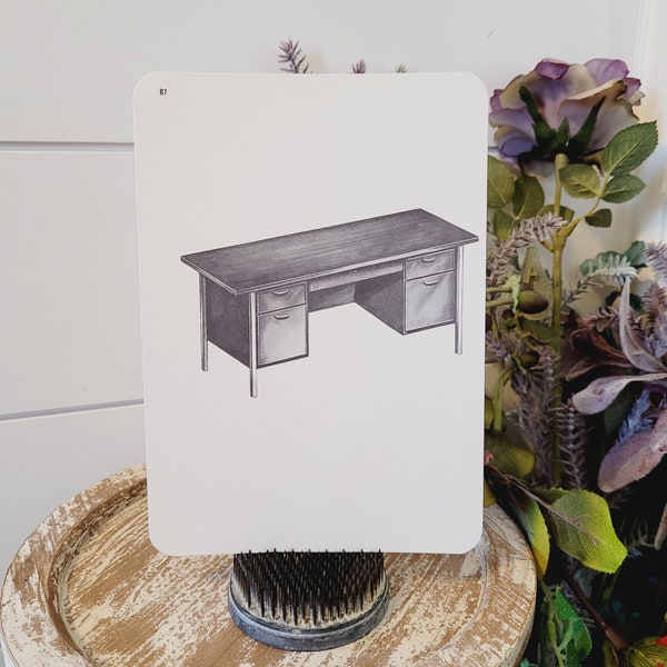 Antique School Desk - Etsy