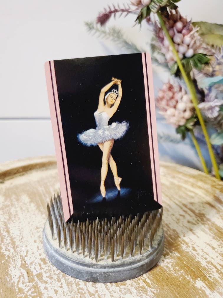3 Vintage Ballerina Playing Cards, Antique Ballet Dancer Trade Card ...