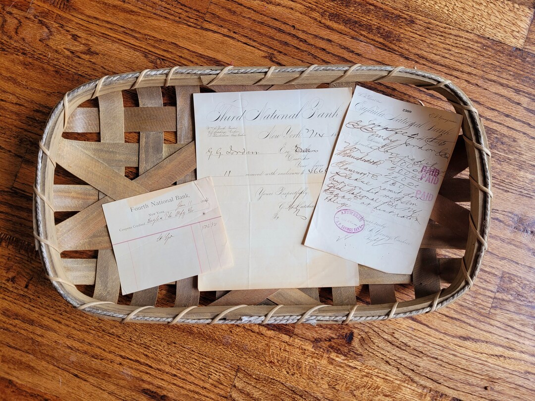 Antique Documents, Antique Invoice, Antique Receipt, 1800s Ephemera ...
