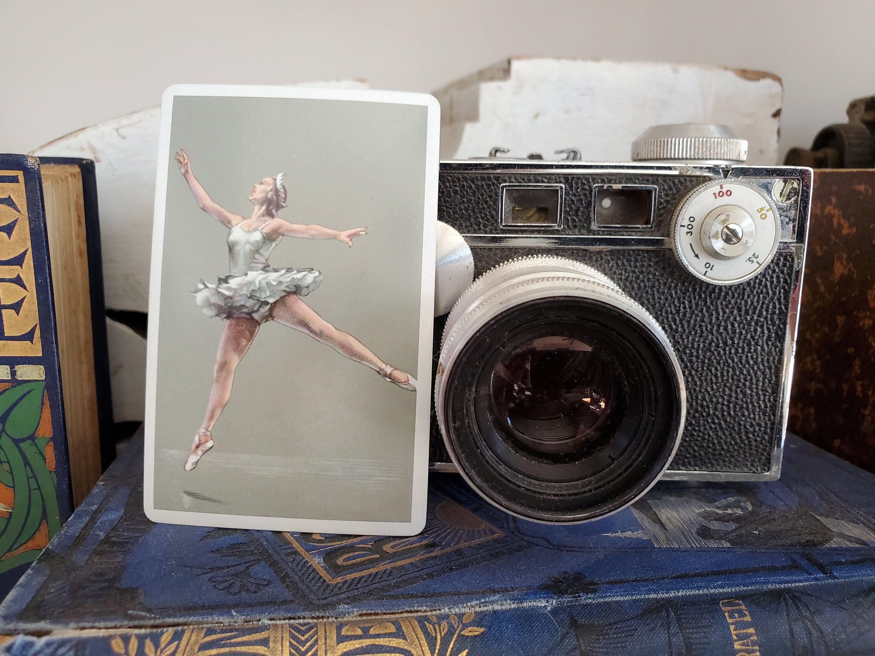 3 Vintage Ballerina Playing Cards, Antique Ballet Dancer Trade Card ...