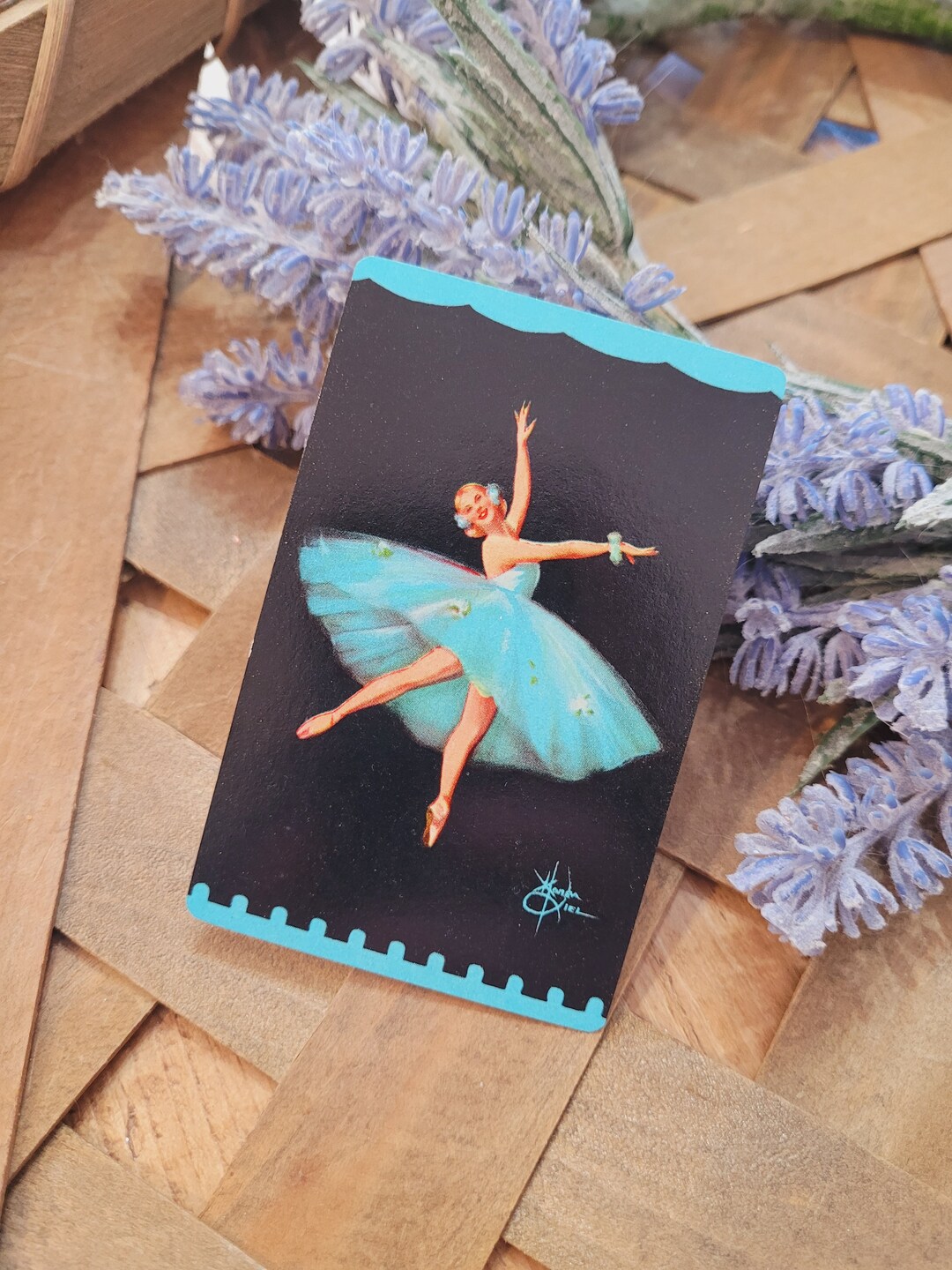 Vintage Ballerina Playing Cards, Antique Ballet Dancer Trade Cards ...