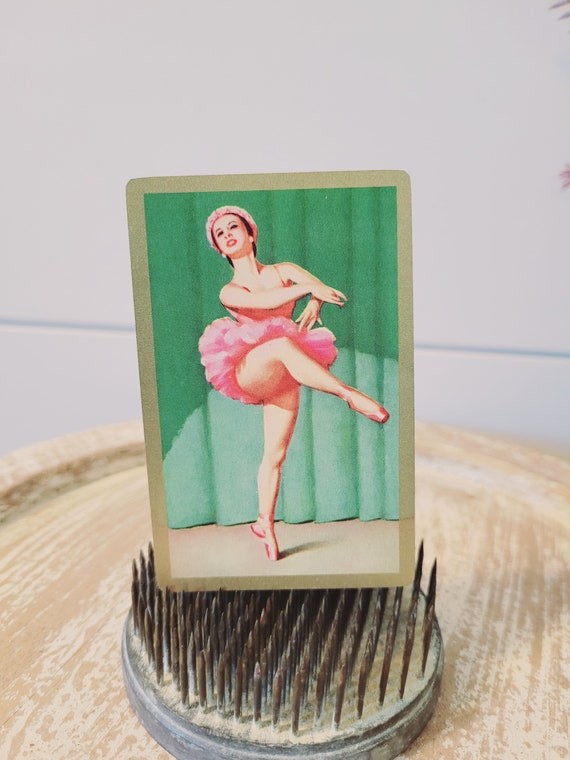 Rare Vintage Ballerina Playing Cards Antique Ballet Dancer - Etsy