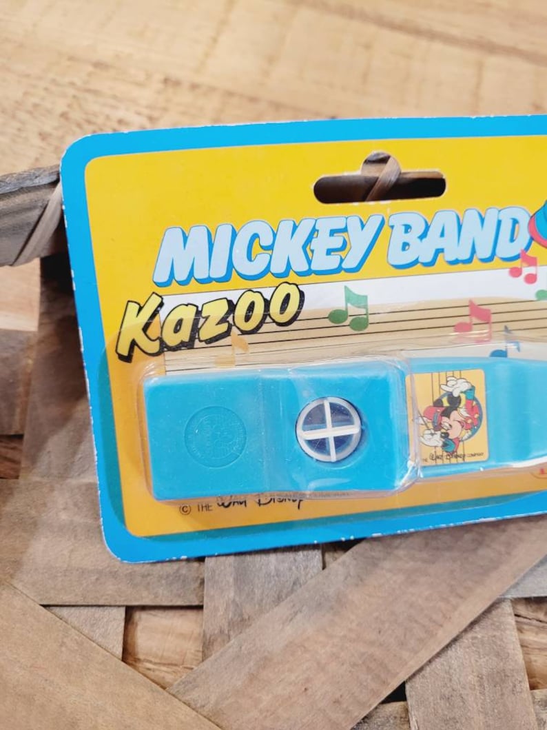 Vintage Mickey Mouse Kazoo New Old Stock Vintage Disney Toy - Etsy