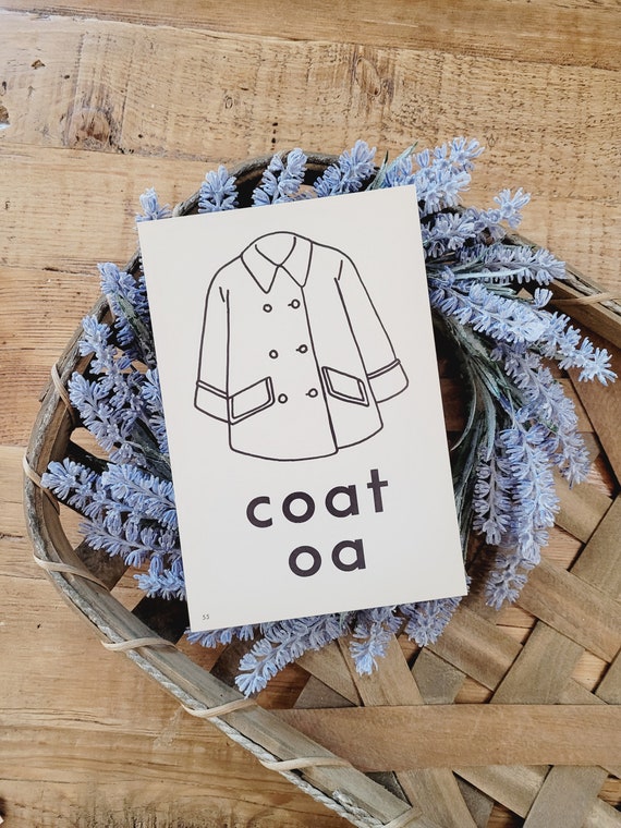 Vintage Winter Coat Flash Card Clothing Decor Antique - Etsy